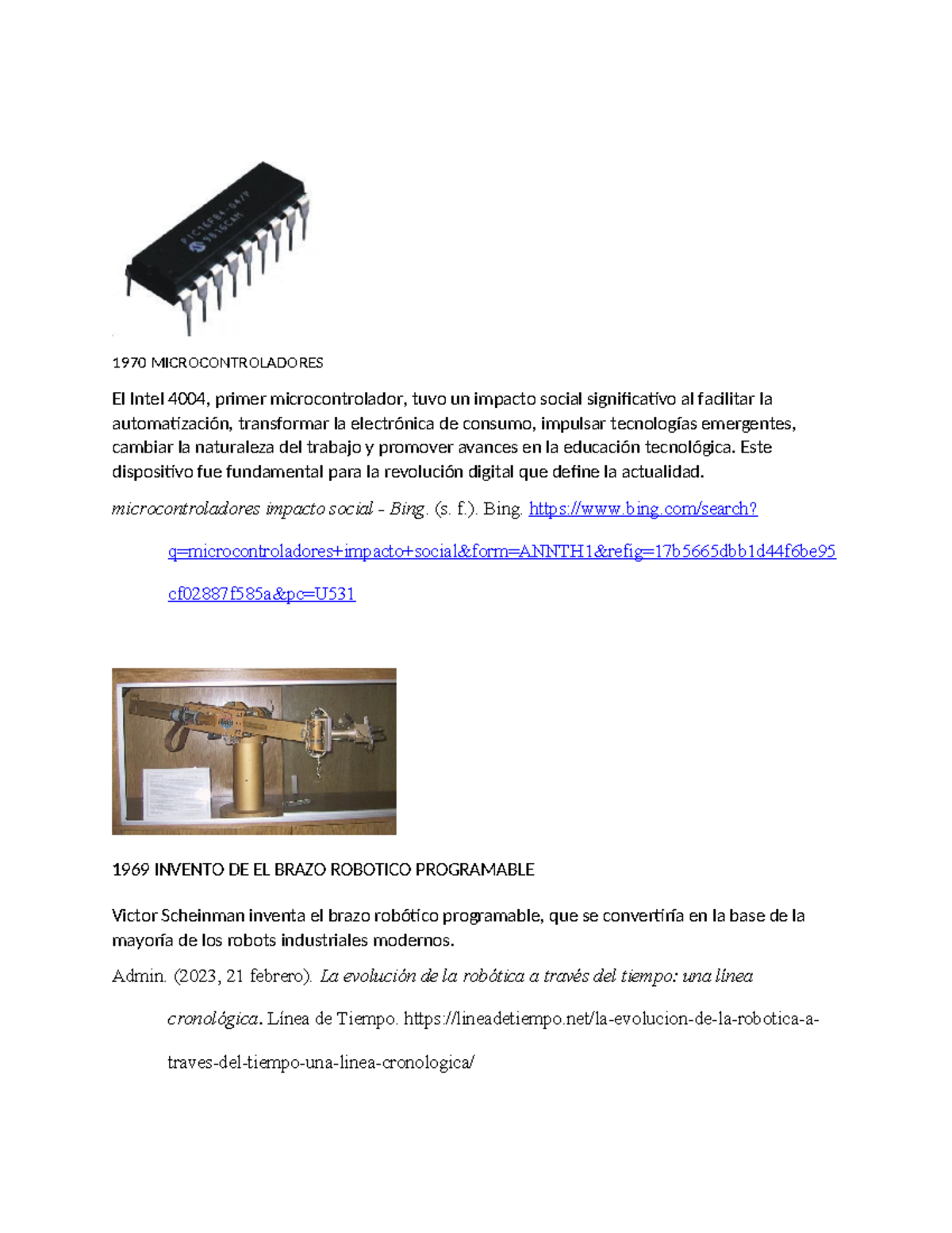 Aportaciones de la Mecatrónica: Impacto de Microcontroladores y ...
