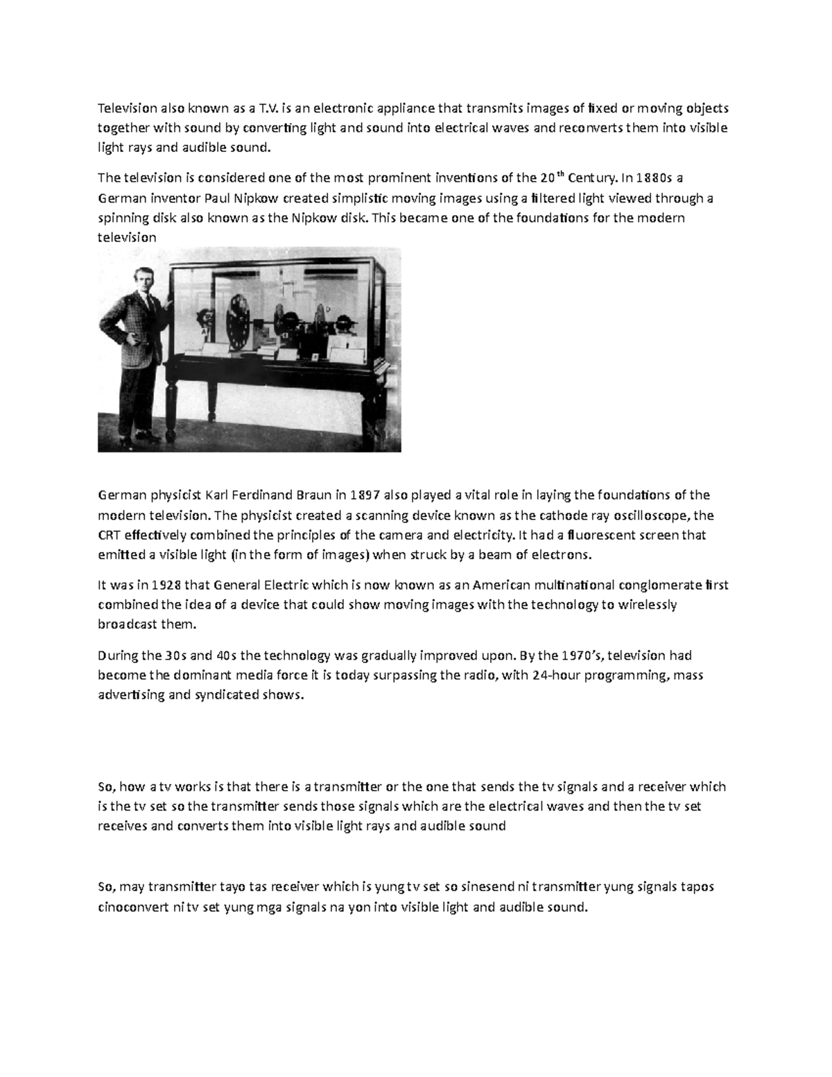 Television: A Comprehensive Overview of Its History and Technology ...