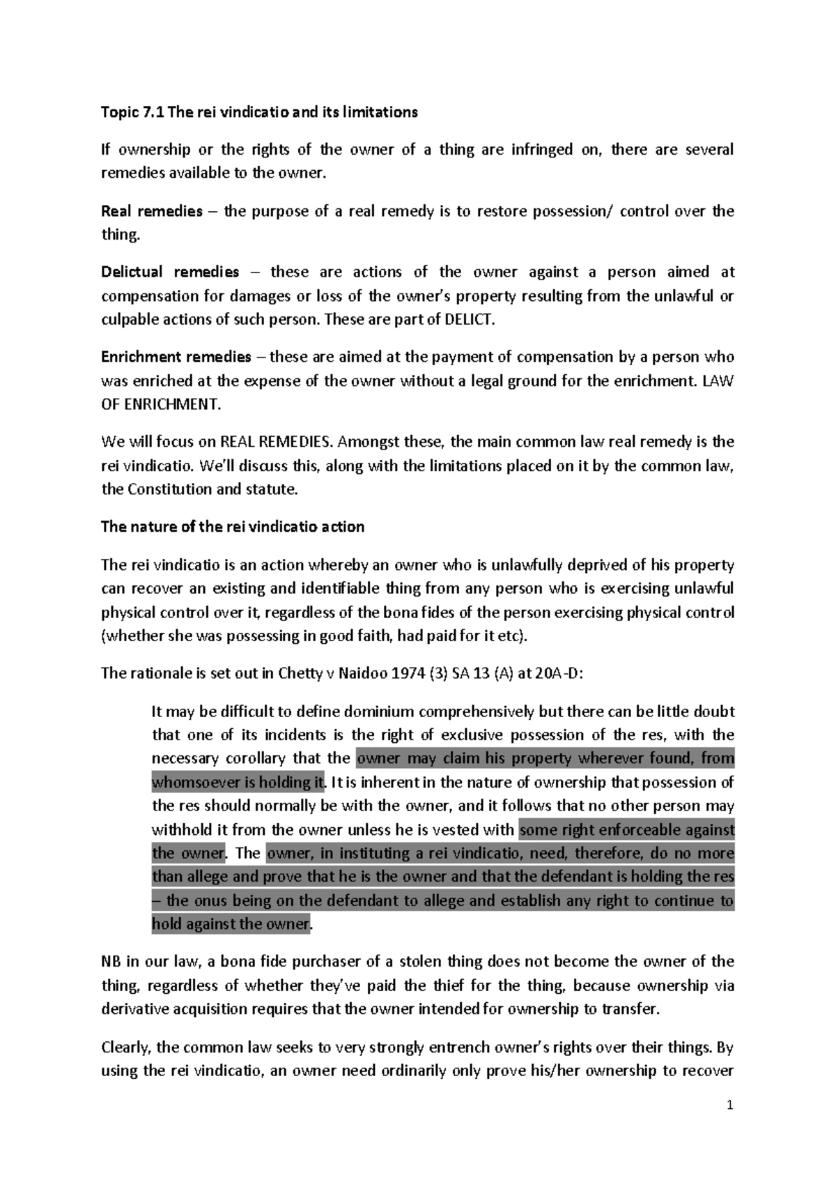 11 Incorporeal things in the Law of Property - Incorporeal things ...