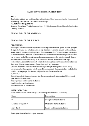 Nimhans SLD Battery - NIMHANS SLD Battery The NIMHANS Index of Specific ...