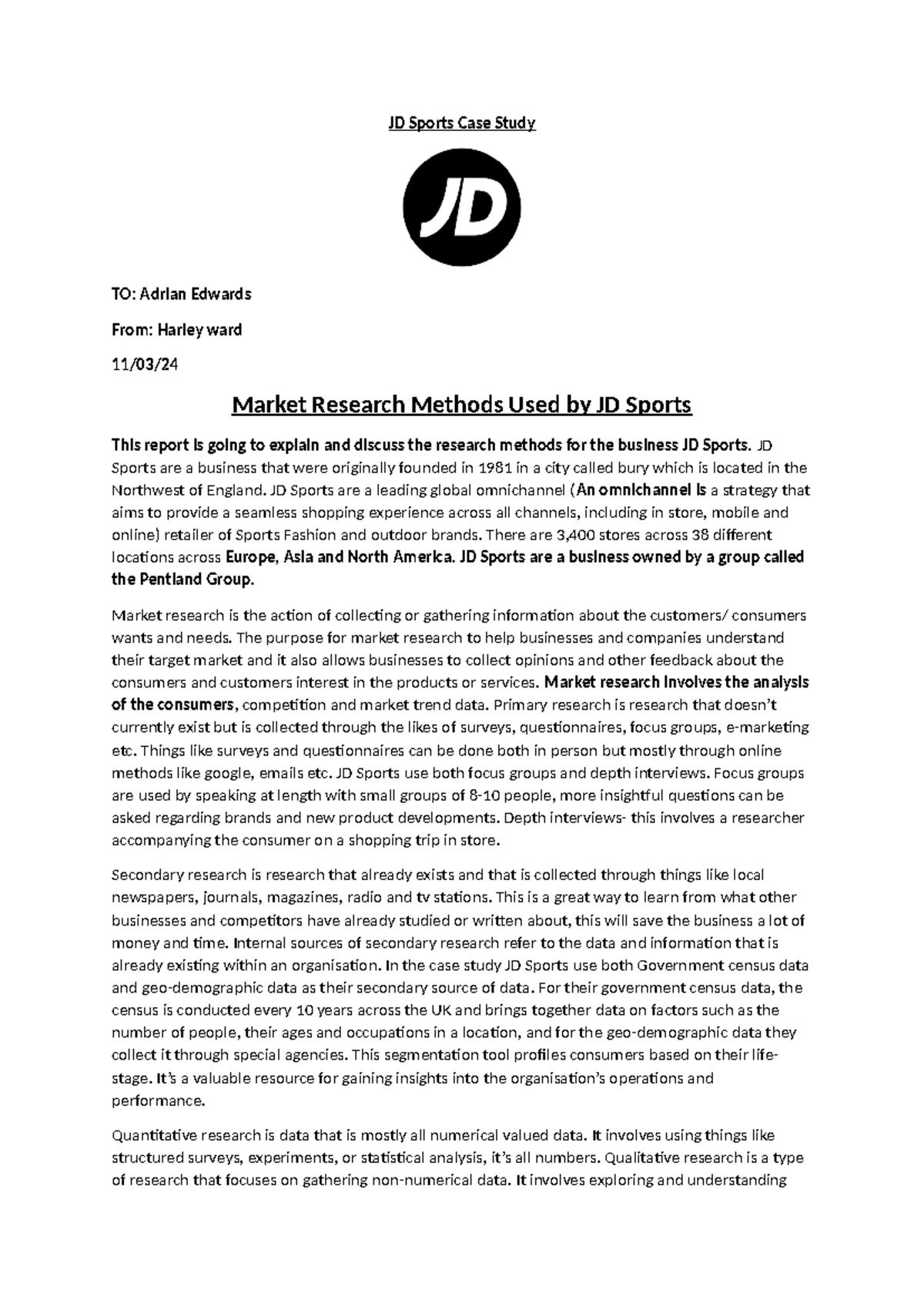 JD Sports Case Study: Exploring Market Research Strategies and Insights ...