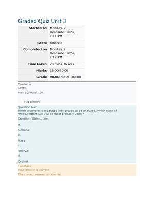 [Solved] The variable feeling tired with the possible answers of yes no ...
