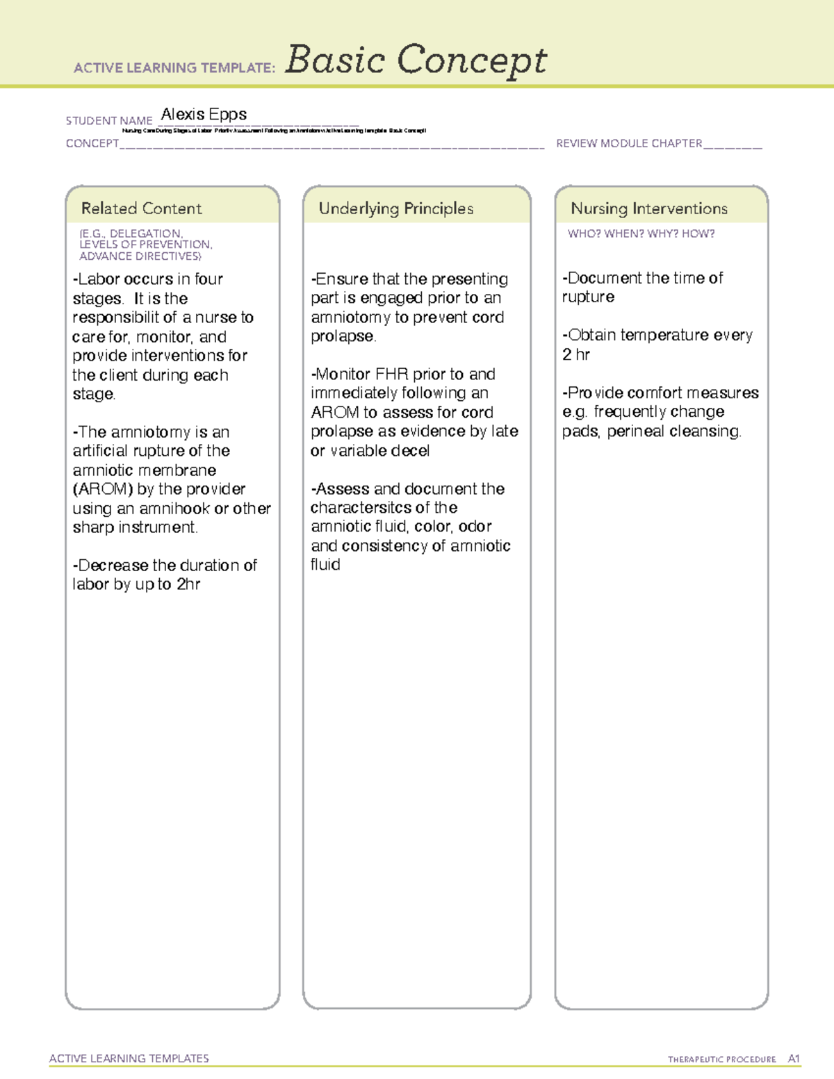 Active Learning Template Basic Concept-4 - ACTIVE LEARNING TEMPLATES ...