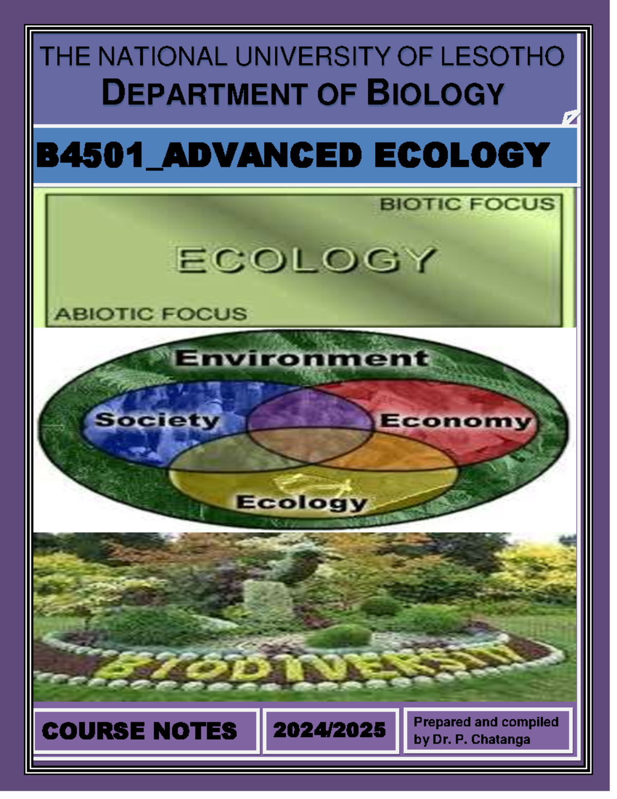 Lecture 10: Endemism & Island Biogeography - B4501 Advanced Ecology ...
