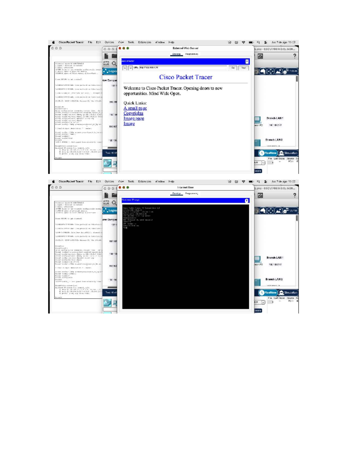 Cisco Packet Tracer Configuration Guide - Doc1 Programming - Studocu