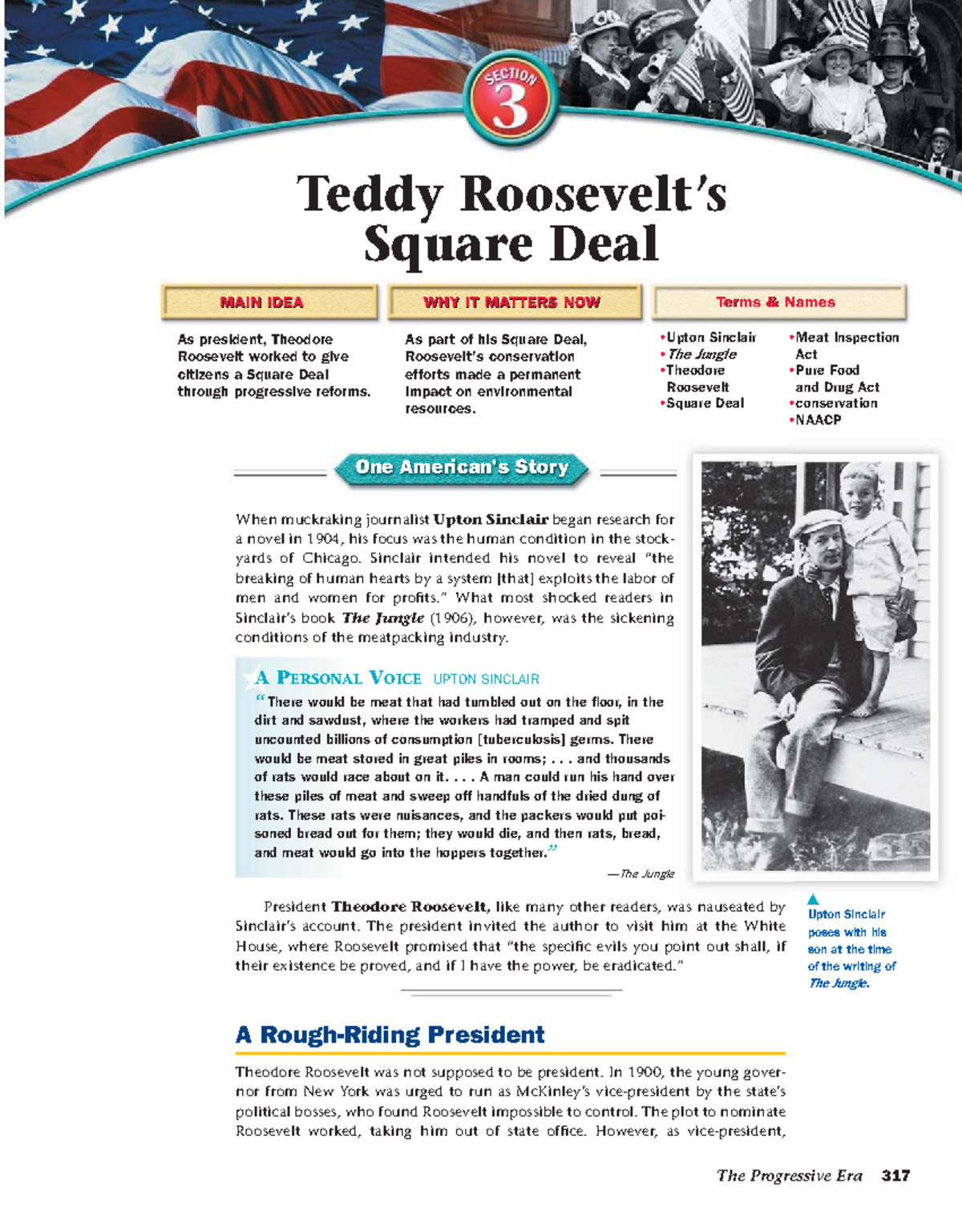 Theodore Roosevelt's Square Deal: Impact and Legacy (HIST 101) - Studocu