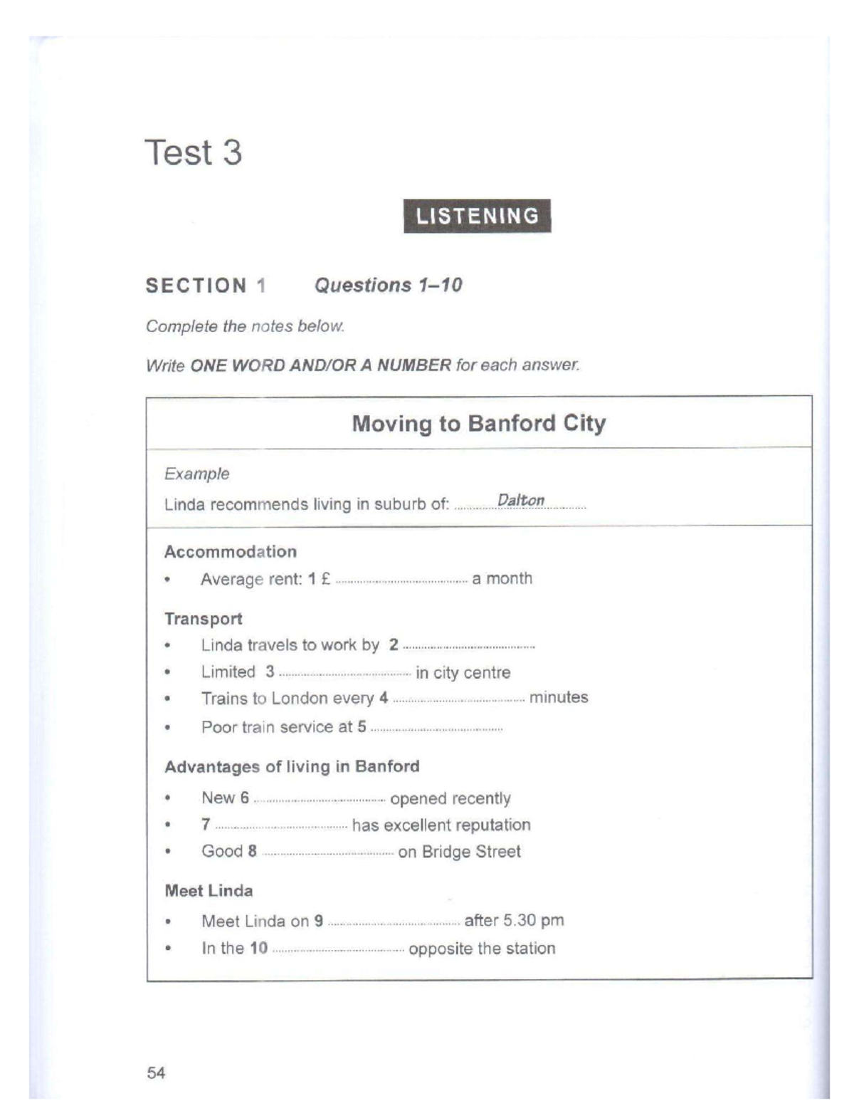 Cam 13 Test 3 Cam Test Ielts Cambridge Studocu