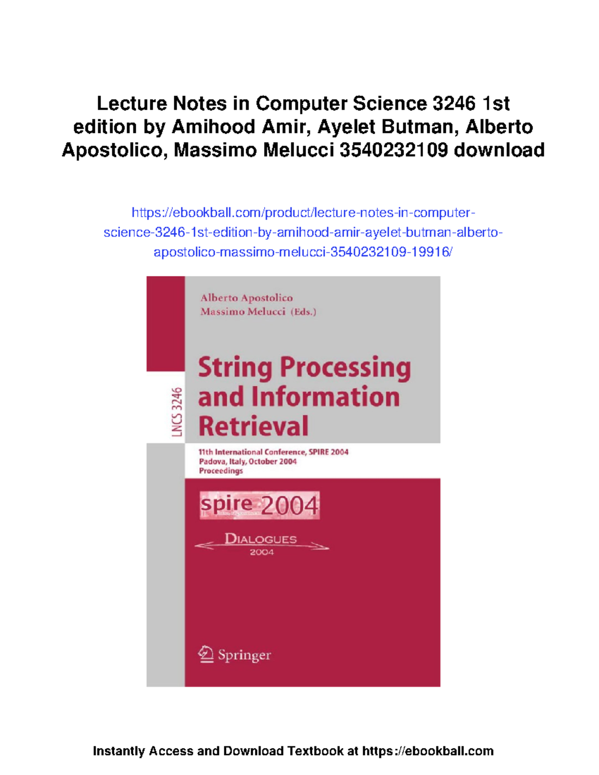 Lecture Notes in Computer Science 3246: Abstraction & Specification in ...