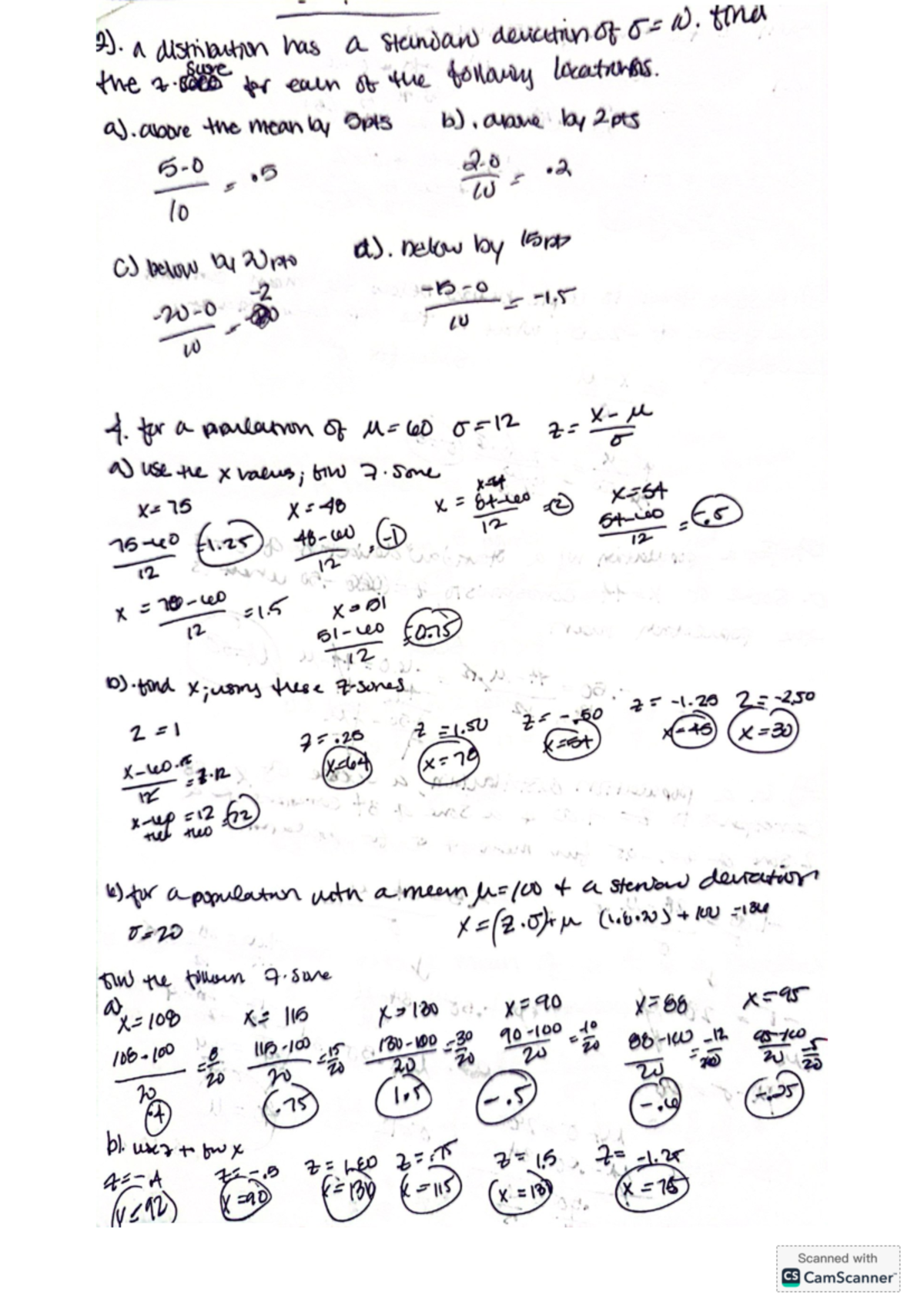 Chapter 5 - Statistics Homework Analysis and Problem Solving - Studocu
