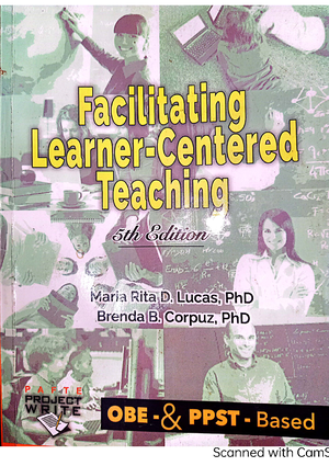 Module 1 Metacognition - Facilitating Learner-Centered Teaching - Studocu