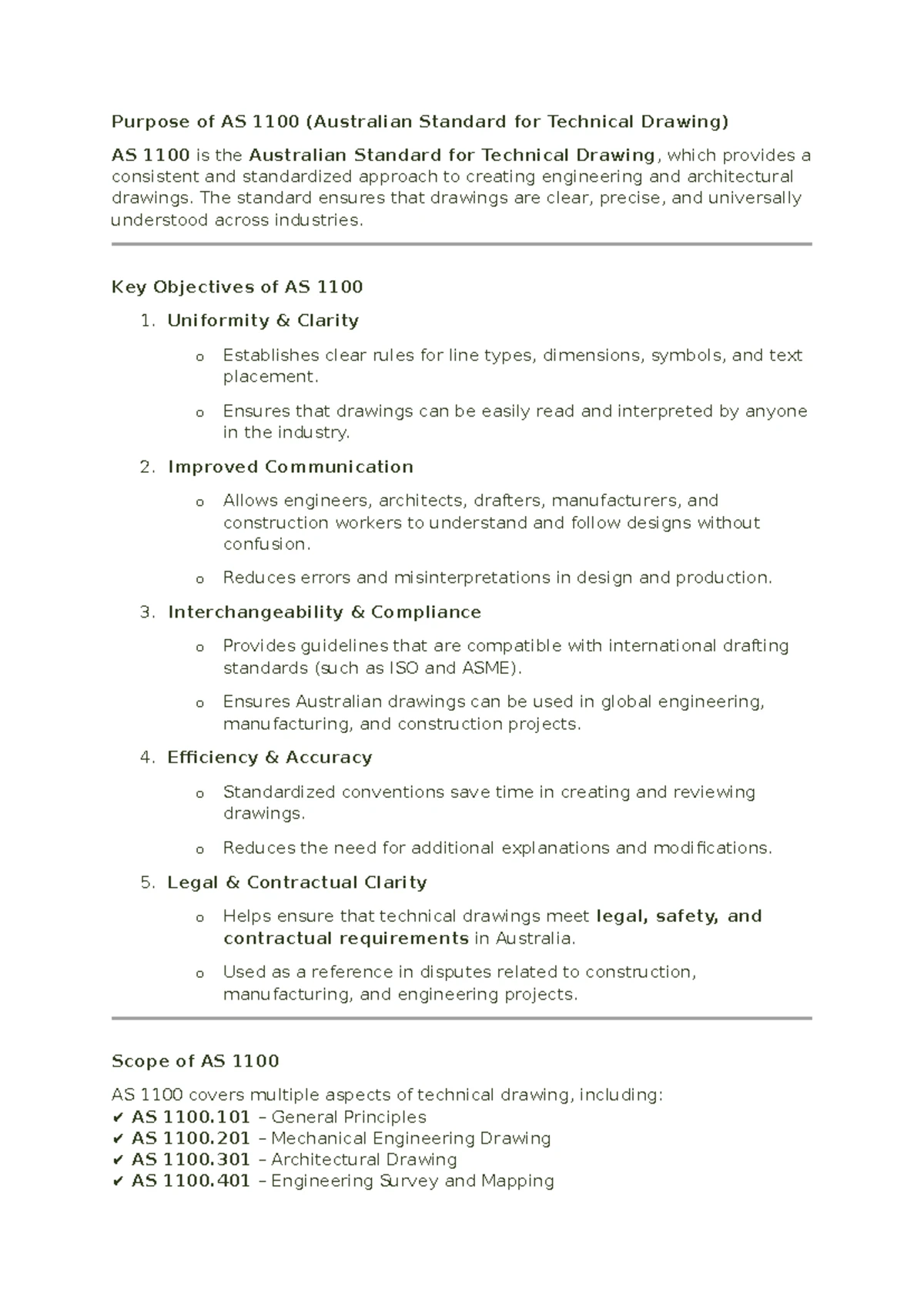 AS 1100 Title Block Requirements: Essential Components Explained - Studocu