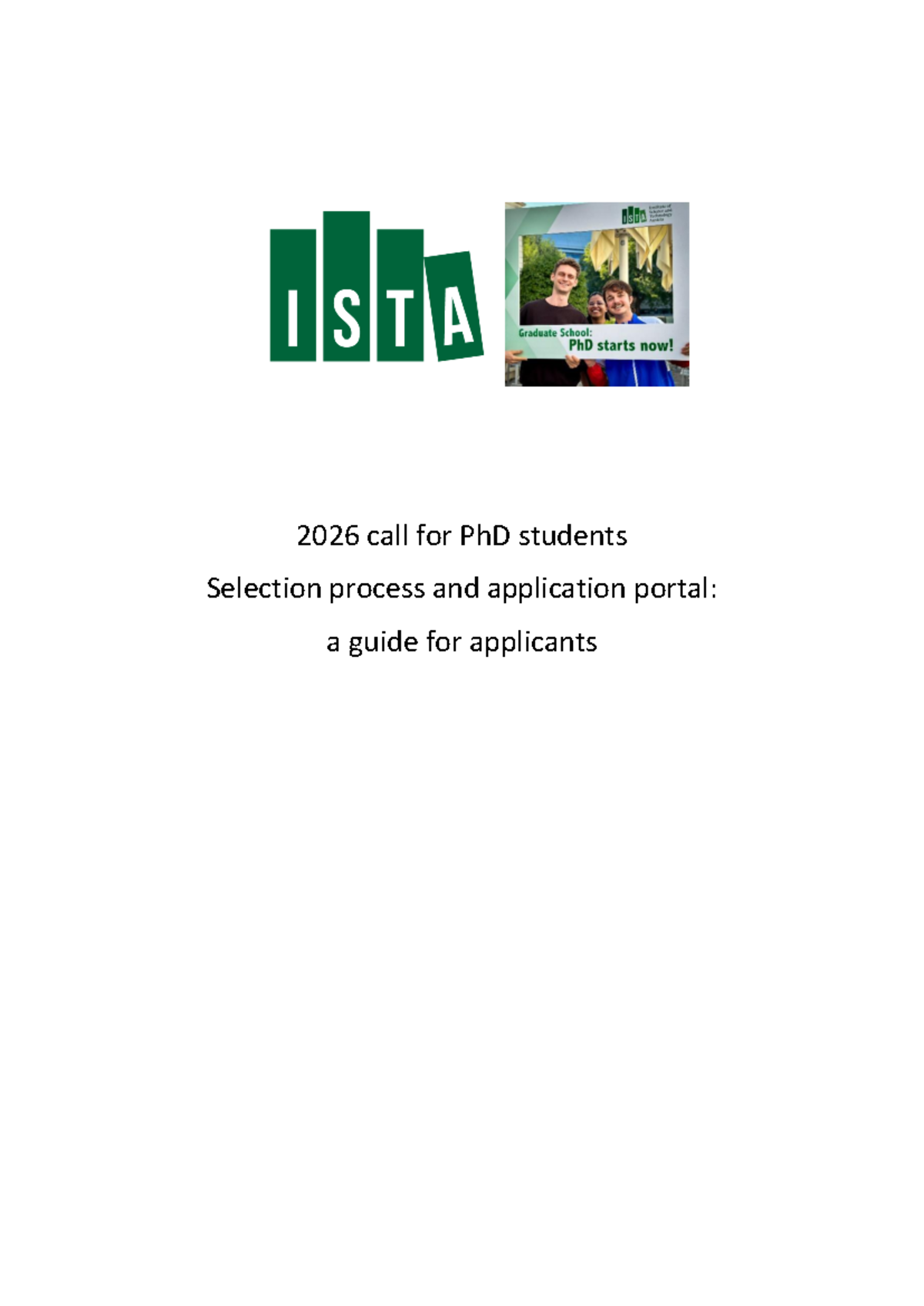 2026 PhD Application Guide: Selection Process & Portal Instructions ...
