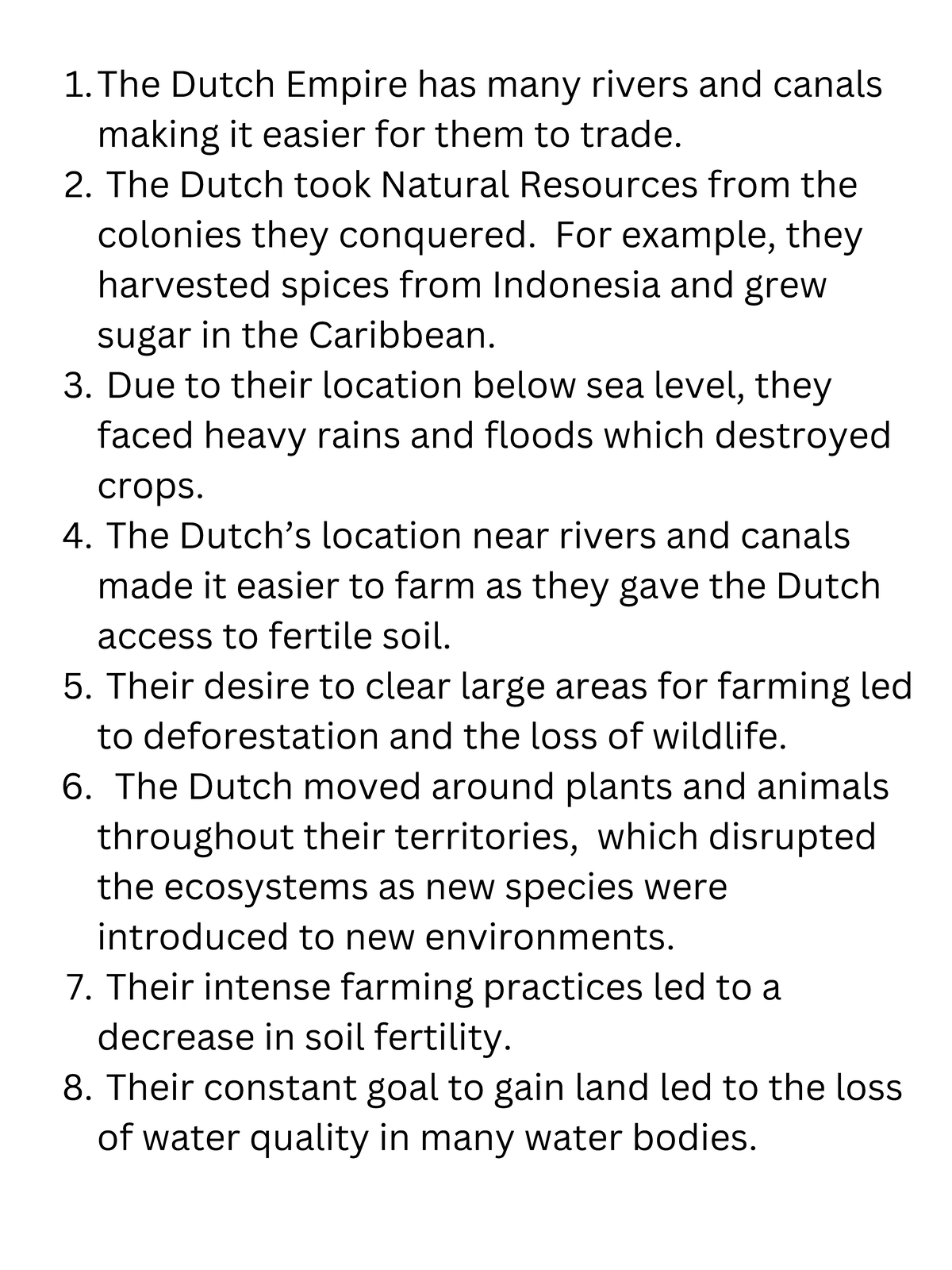 Accounting Class Notes: The Impact of Dutch Colonial Practices - Studocu