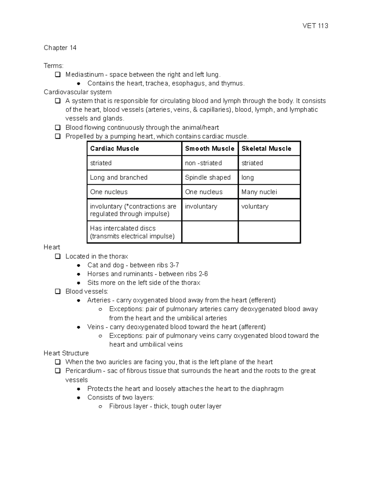 Chapter 14 Cardiovascular Physiology Anatomy