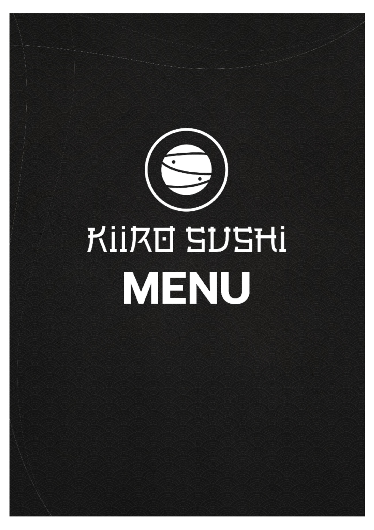 KiiRO SUSHI MENU - Comprehensive List of Sushi & Salads - Studocu