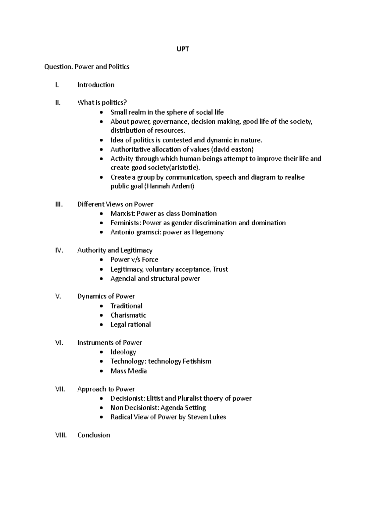 UPT Answer Templates - will hlep you wit syllabus or sum shi like that ...