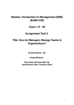 [Solved] I am writing in project topic unity of command - Introduction ...