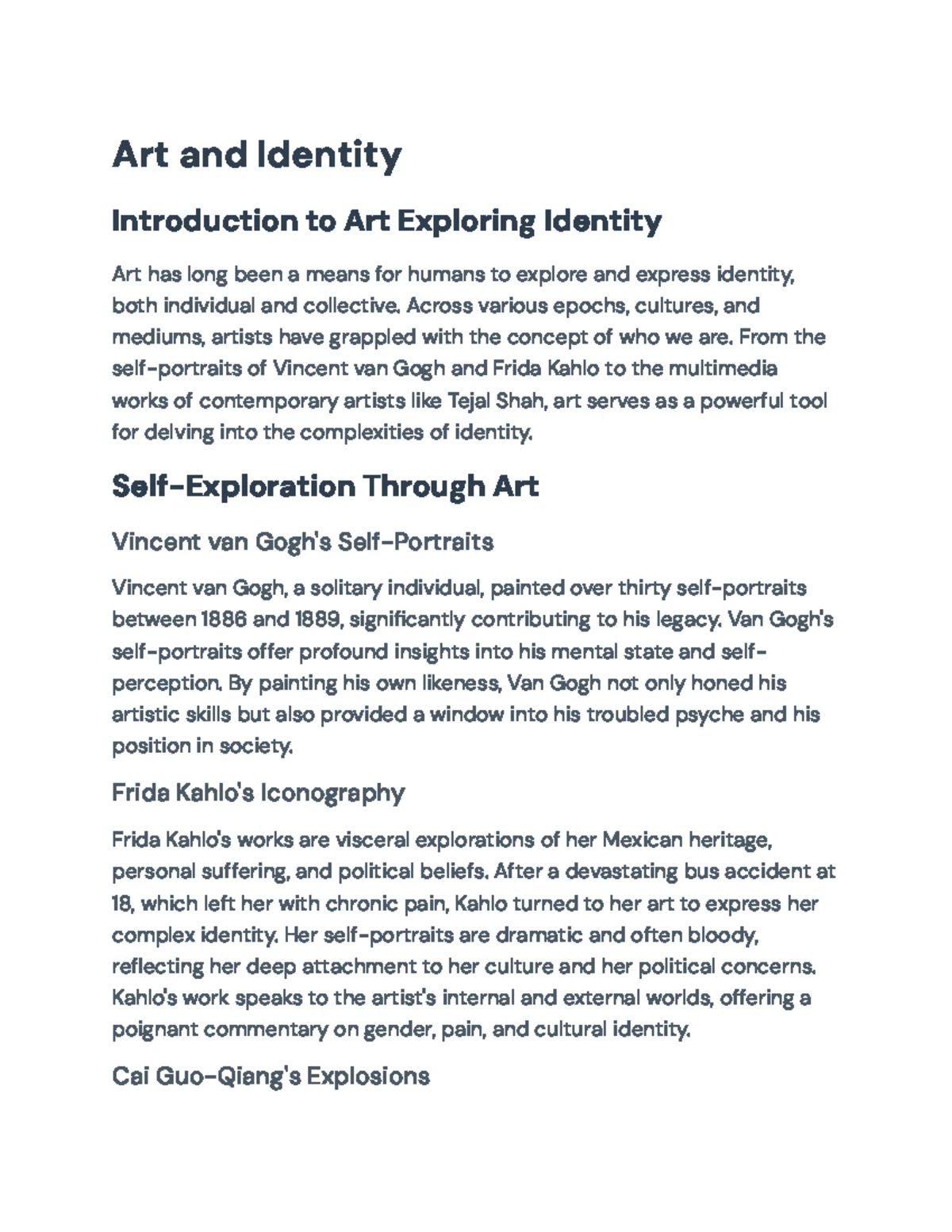 Art and Power: Exploring the Intersection of Visual Imagery and ...