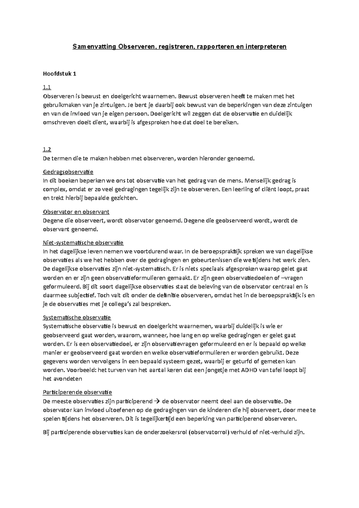 Hoofdstuk 5. observatiesystemen - Hoofdstuk 5. Observatiesystemen ...