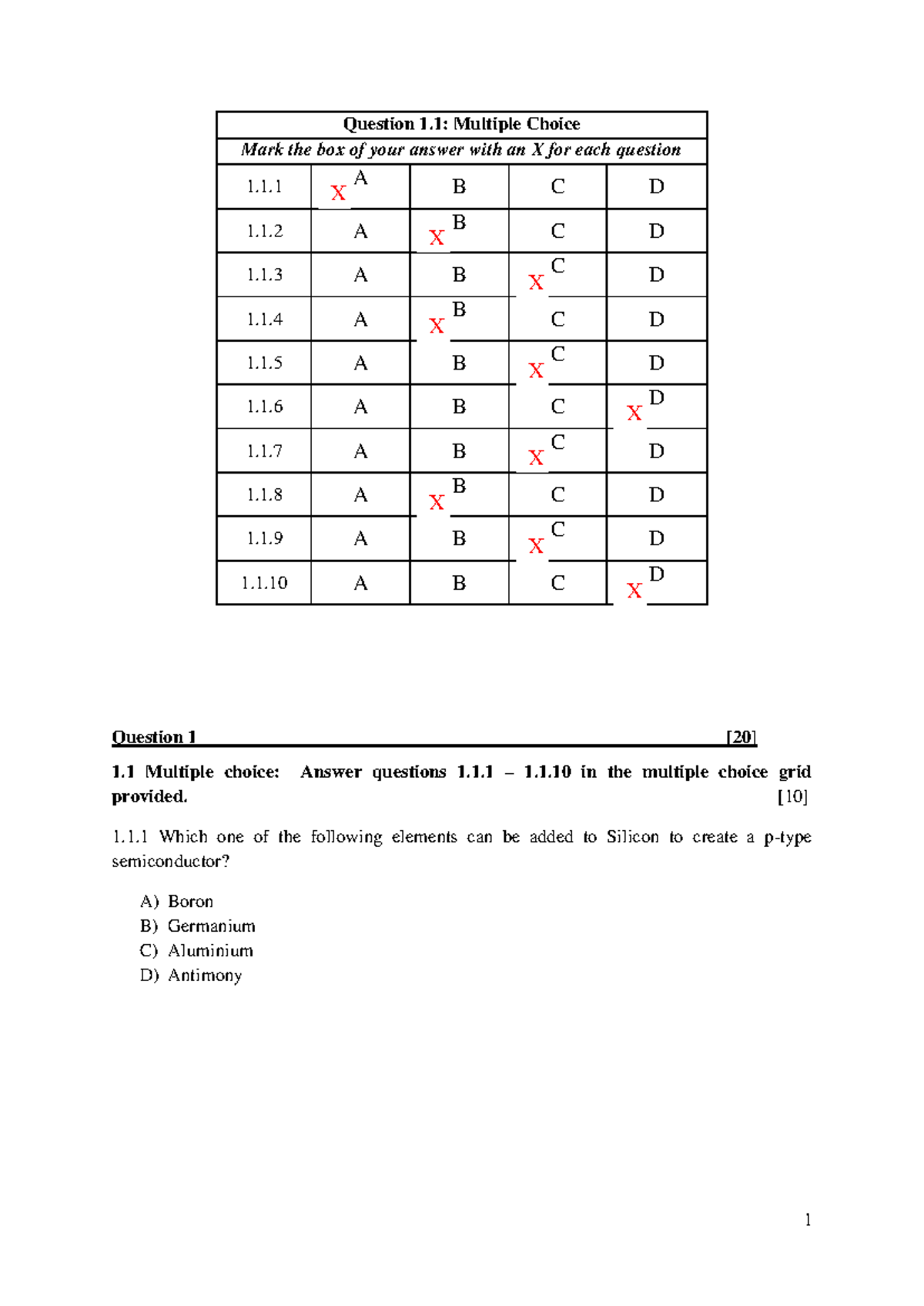 2019 ST1 Memo: Multiple Choice & True/False Questions - Studocu