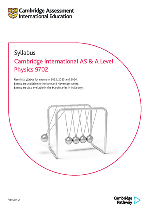 ECR AS-AL Physics 9702 P3 v1 - Cambridge International AS and A Level ...