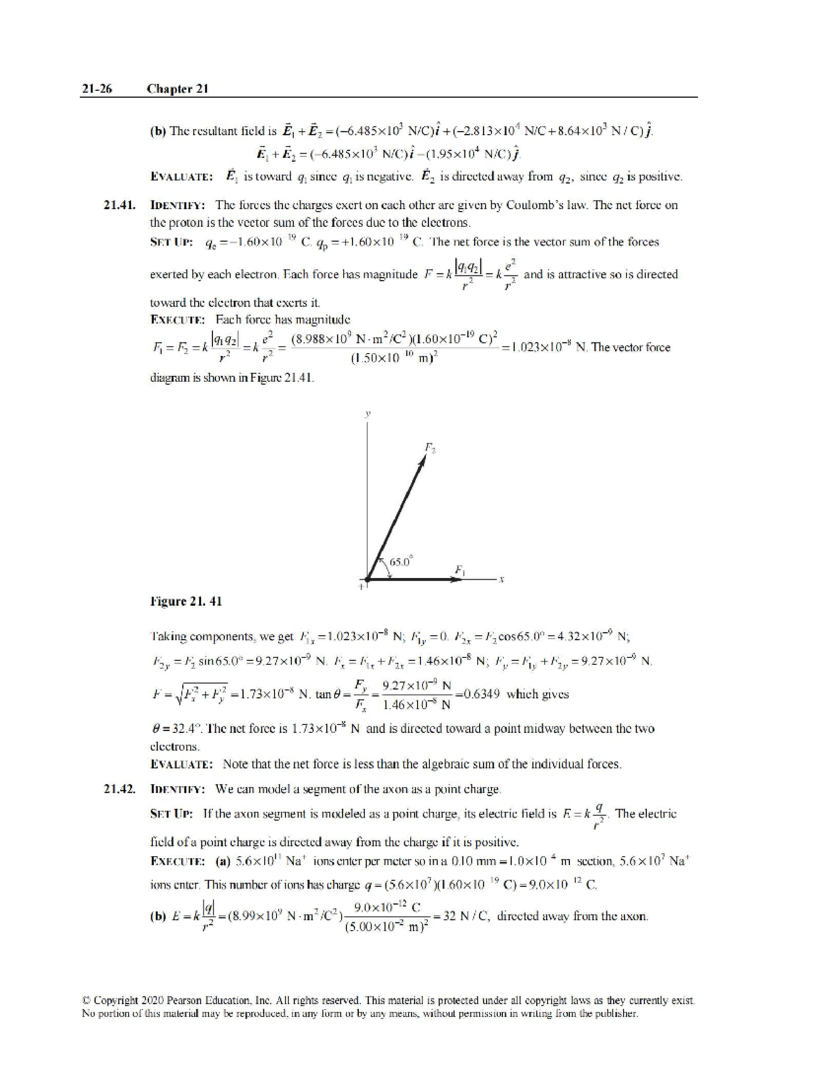 Chapter 21: Electric Fields and Forces in Physics (University Physics ...