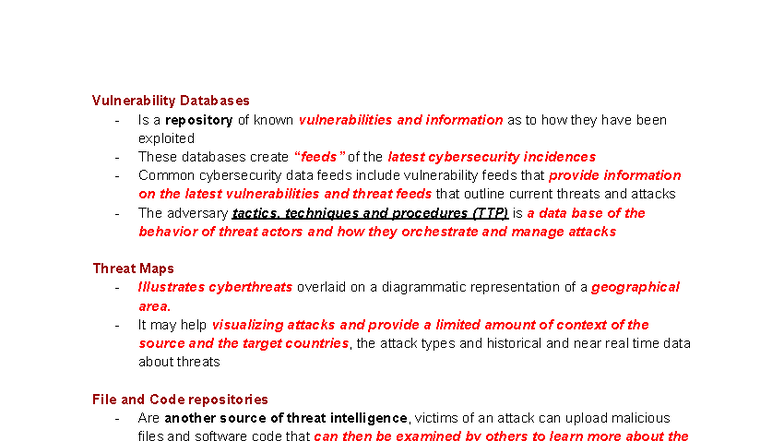 Midterm Study Notes: Information Security and Management (ISM) - Studocu