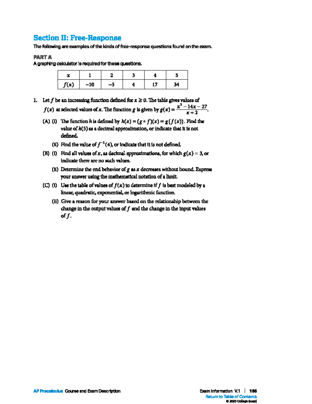 Term 3 FRQ Practice: Review for AP Precalculus Unit 1 - Studocu