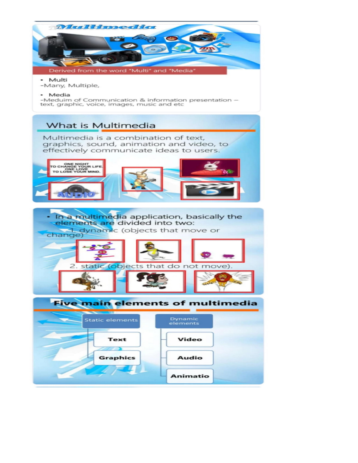 Multimedia Elements and Applications - Semi-Final Module - Studocu