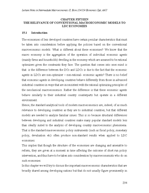 Microeconomics II (n) - BONGA UNIVERSITY COLLEGE OF BUSINESS AND ...