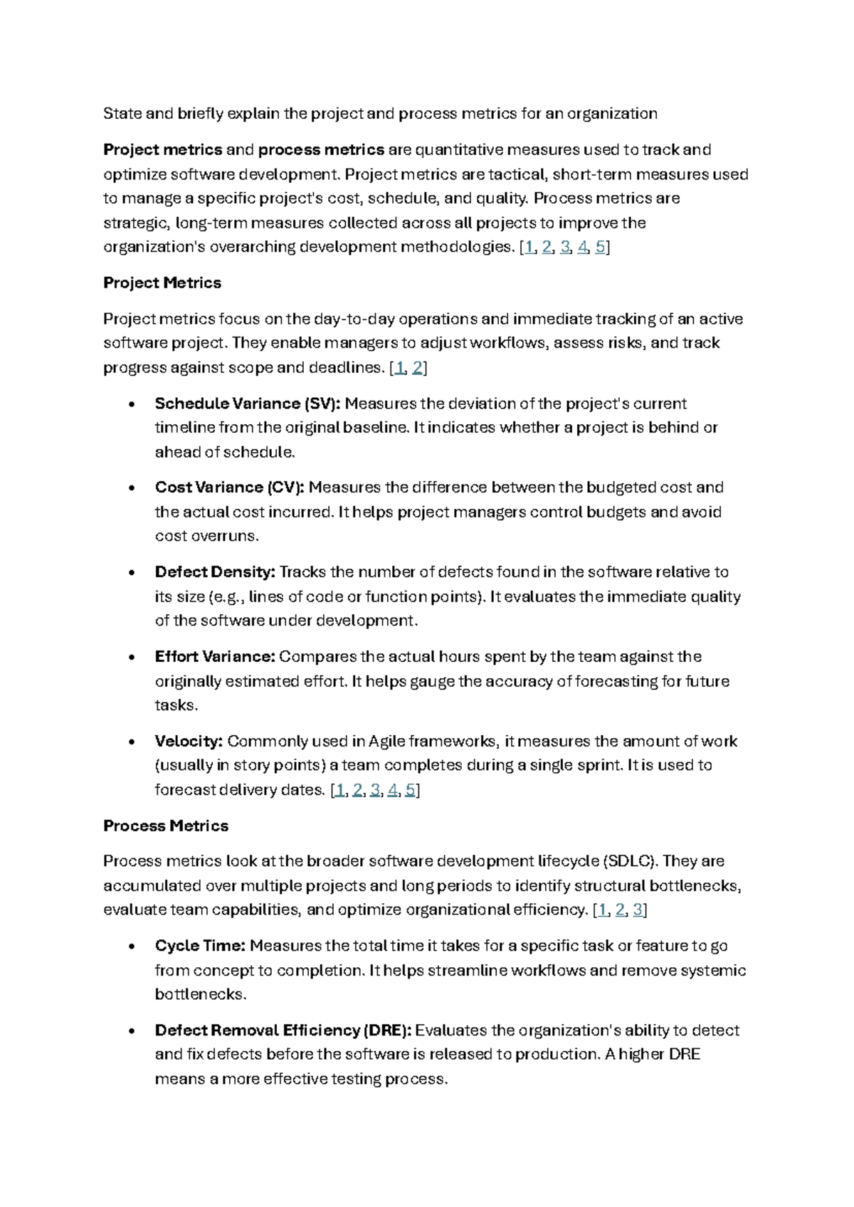 Software Project Management: Metrics, Feasibility, and Risk Analysis ...