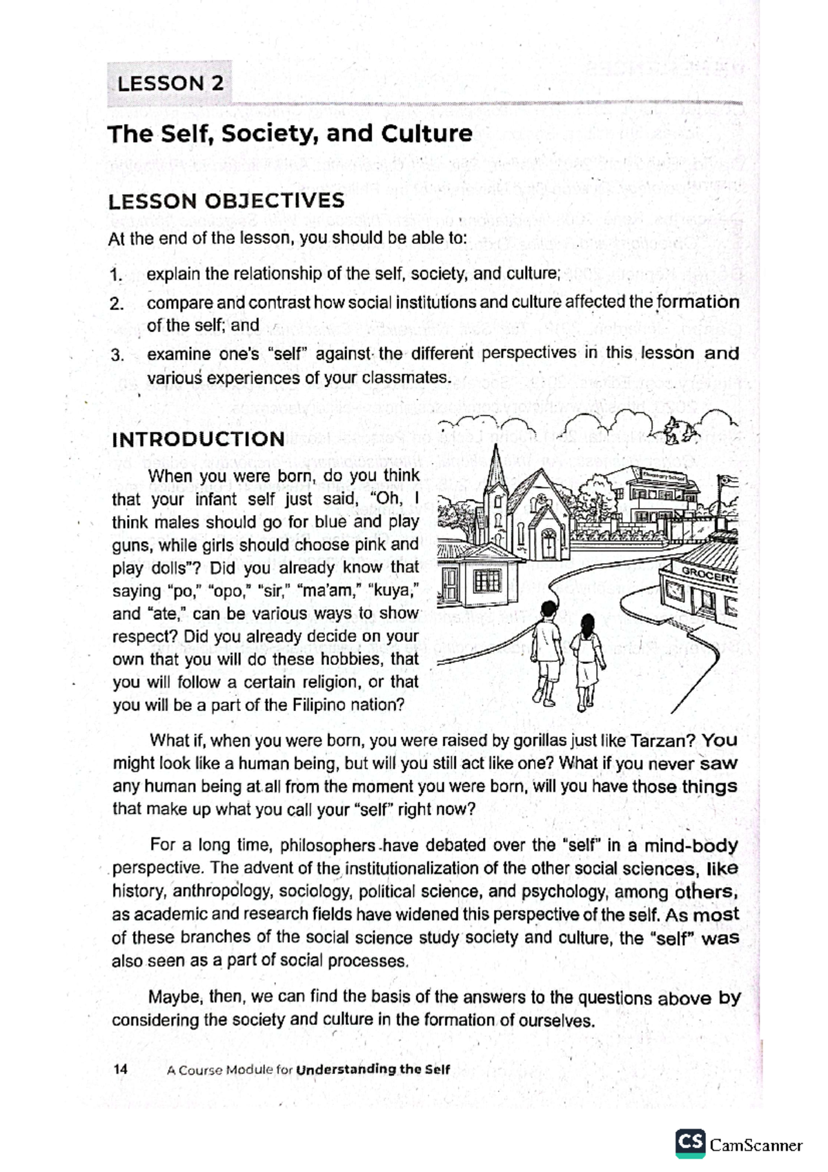 Week-3-4 The-Self-Society-and-Culture - LESSON 2 The Self, Society, and ...