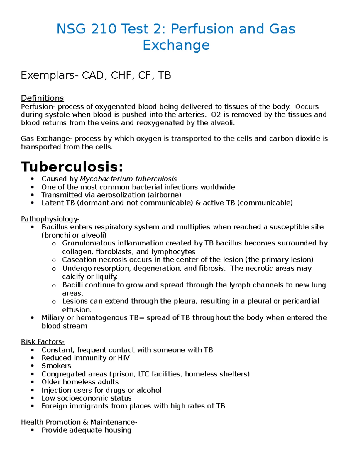 Cystic Fibrosis Exam Questions and Answers: Essential Practice (NURS ...