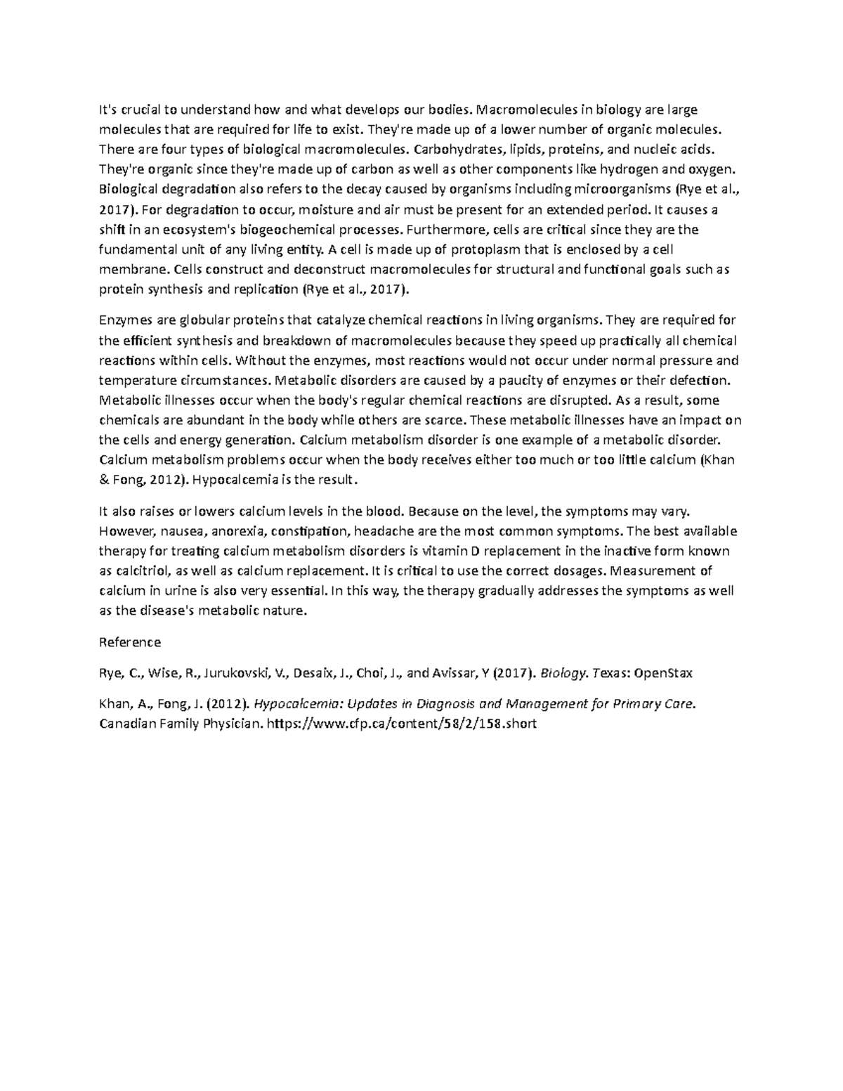 BIOL 1301 Discussion 2 - crucial to understand how and what develops ...