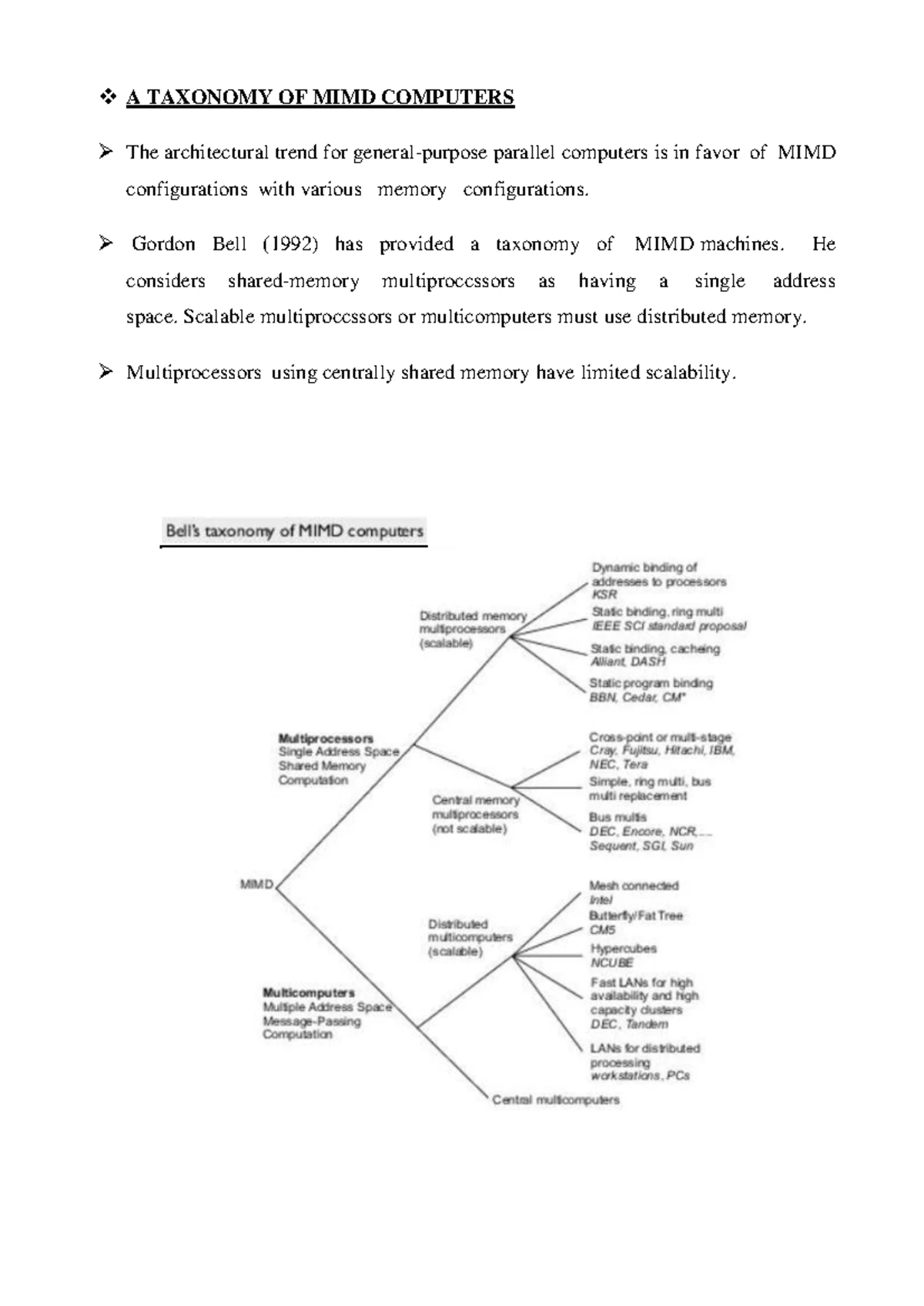 Standard IO Interfaces (PCI, SCSI, USB) - The processor transport is ...