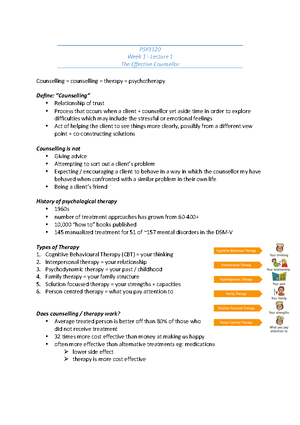 [Solved] Explain the counselling process including what clients have a ...