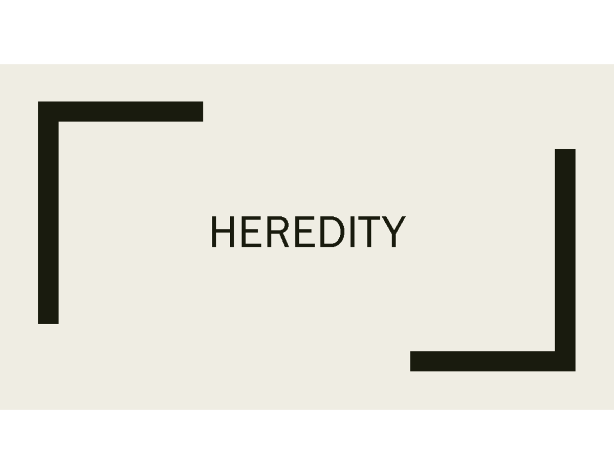 Genetics Unit 7 Exam Notes: Heredity & Mendel's Laws Explained - Studocu