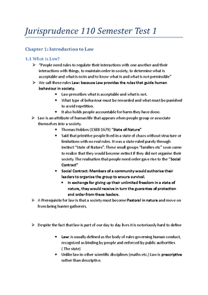 JUR110 Jun2022 - EXAM DATE TOTAL MARKS TIME EXAMINERS MODERATOR ...