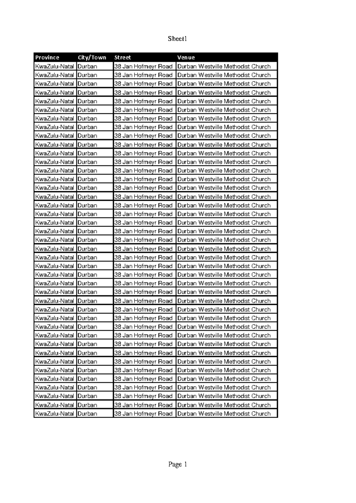 Moonstone RE Exam Schedule for 2026 in Durban, KZN - Studocu