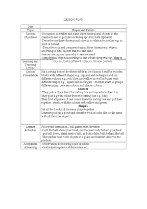 Grade R Weekly PLAN may 2022.doc weekly pla - GRADE R WEEKLY PLAN WEEK ...