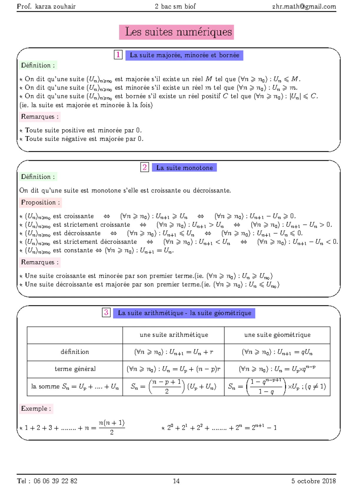 PDF 2 Suites et séries numériques (exercices corrigés) - Suites et ...