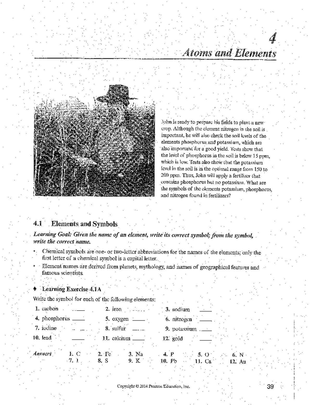 Atoms and Elements Review: Key Concepts and Exercises - Studocu