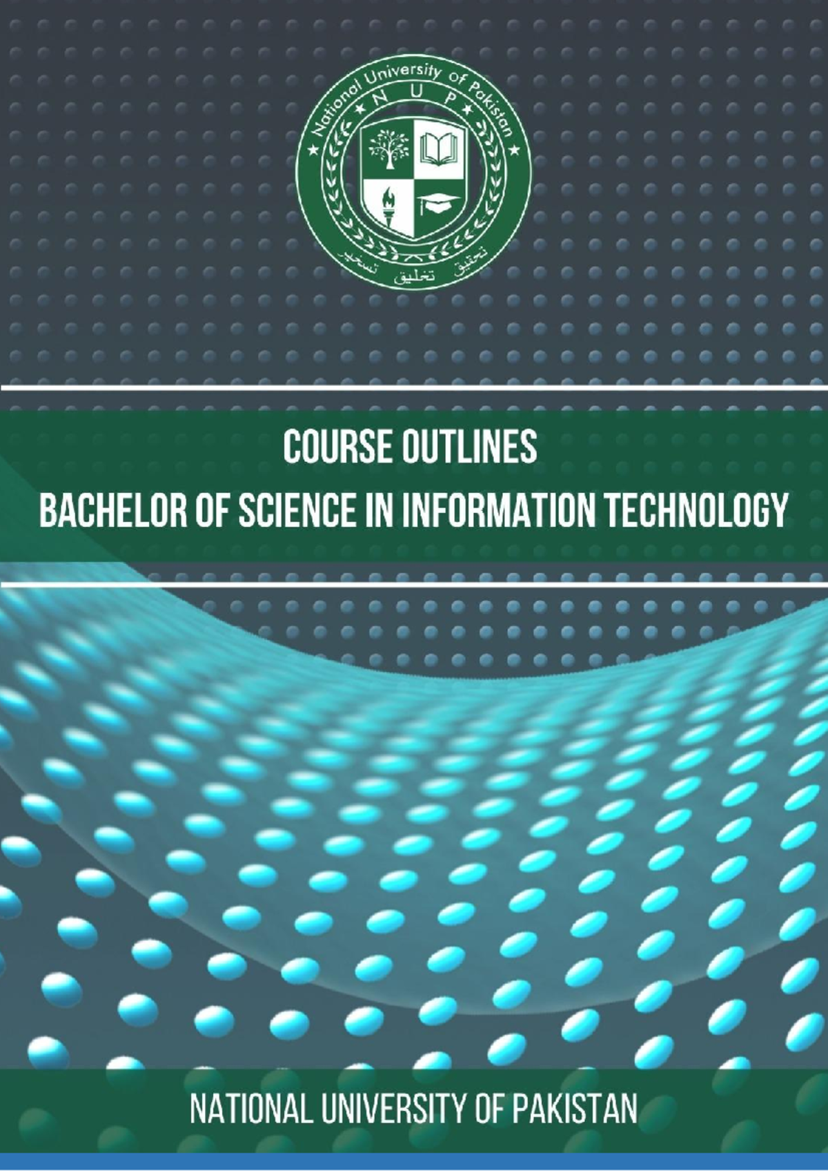 BS IT 2025 Course Outlines Booklet: Comprehensive Program Guide - Studocu