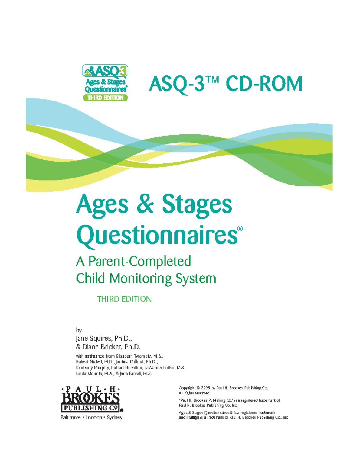 Ages & Stages Questionnaire (ASQ) 3-Year Assessment Guide - Studocu