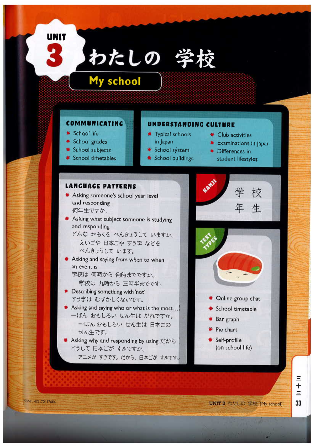 Obento Supreme 5E Student Book - Unit 3: School Life & Culture Insights ...