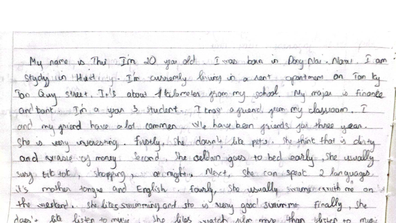 Unit 1 English - My Life and Friendships Essay Notes - Vxnzj - Studocu
