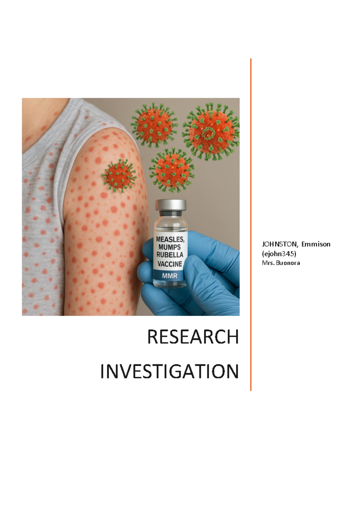FA3 Research Investigation: Impact of Vaccination on Measles Cases ...