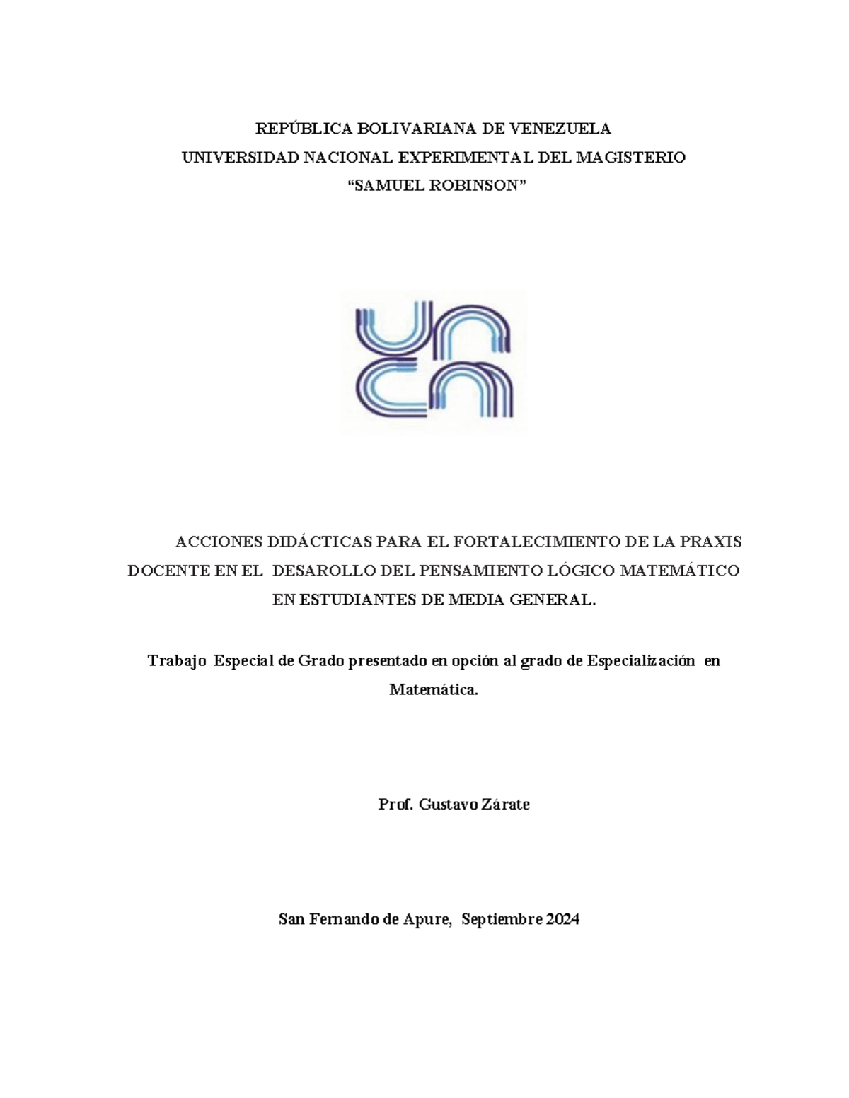 Acciones Didácticas para Fortalecer la Praxis Docente en Matemáticas ...