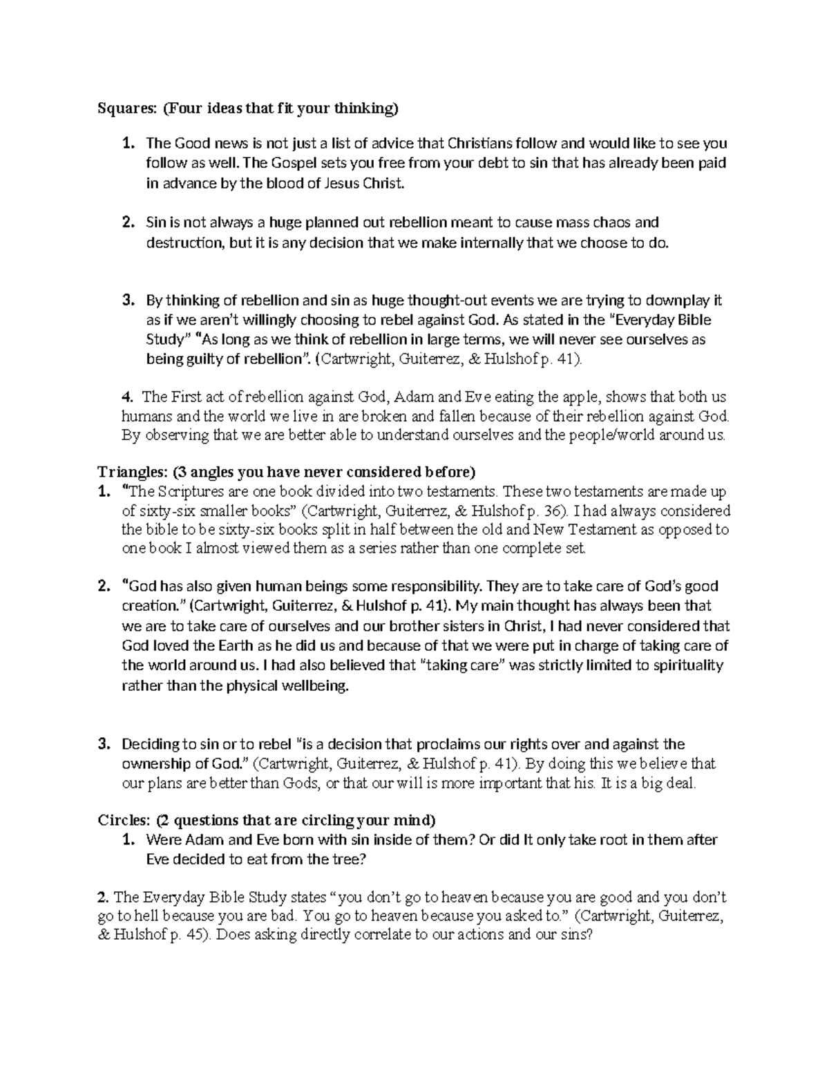 BIBL 104 Insights on Sin and Redemption in the Bible - Studocu
