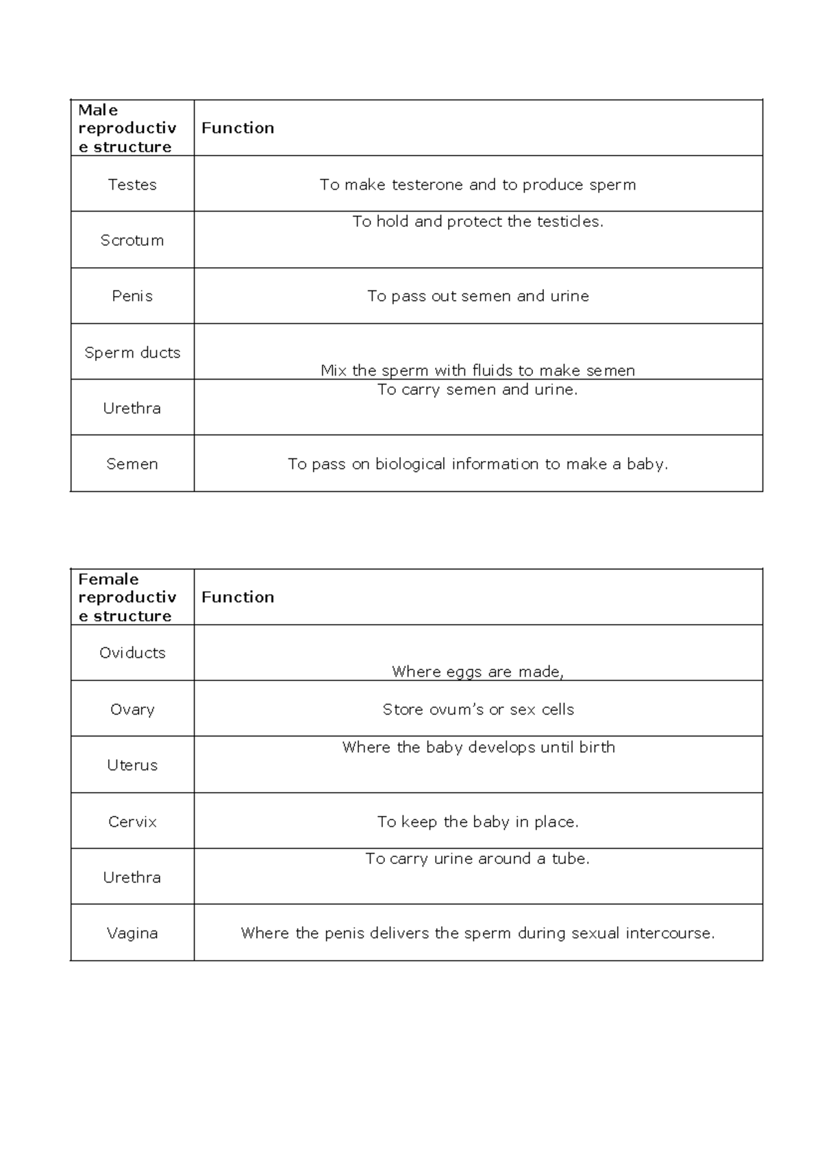 Male Reproductive Structures and Functions: A Comprehensive Overview ...
